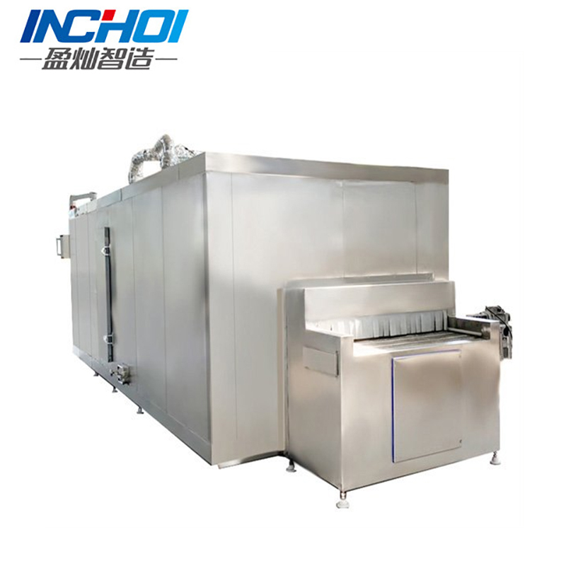 China High definition Tunnel Iqf Freezer - Fluized IQF Quick Freezer ...